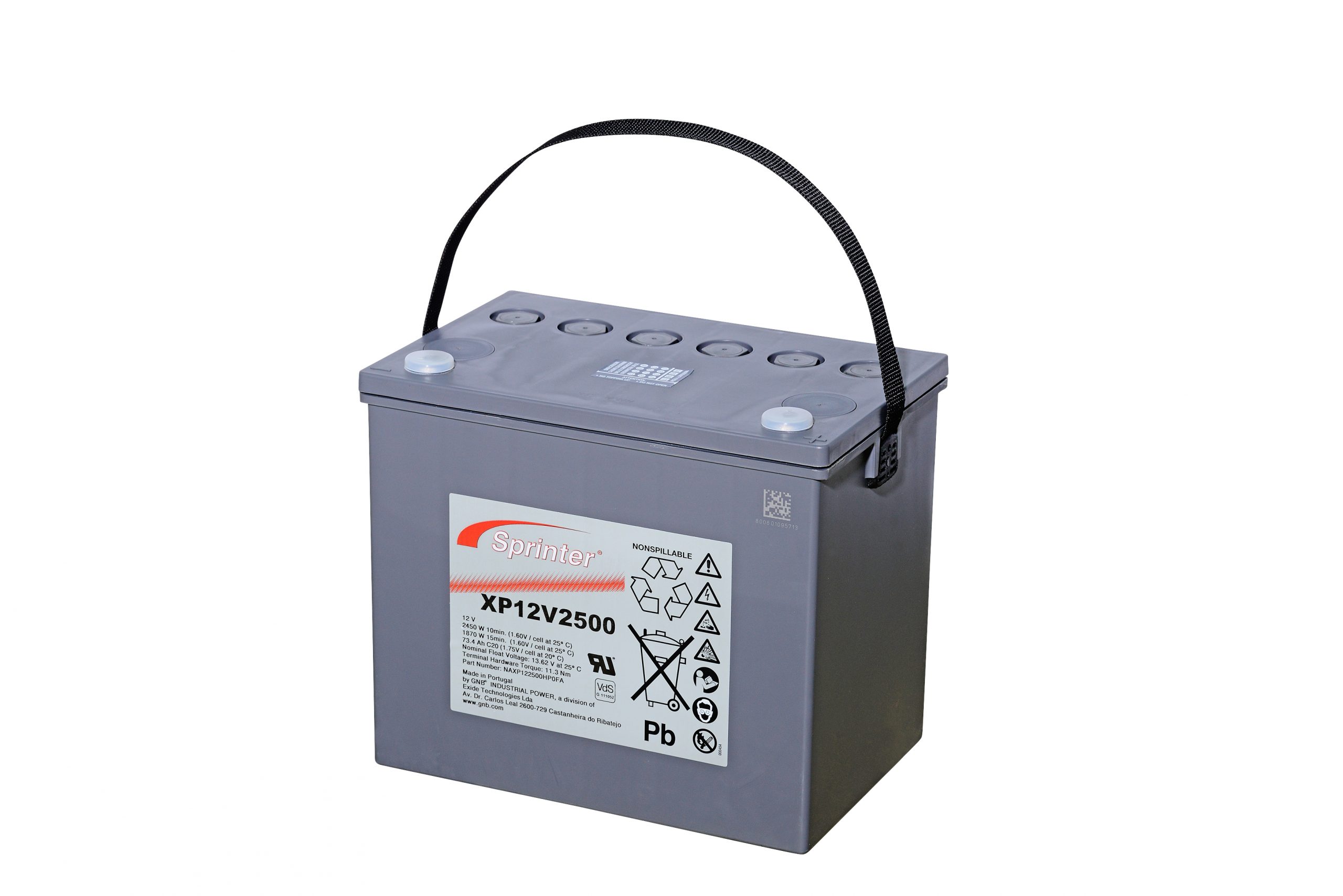 XP12V2500VO Battery - Official Distributor | UPS Battery Shop